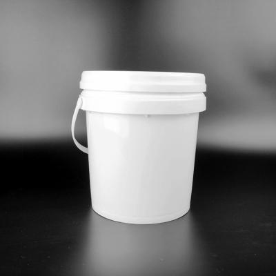 China Round Plastic Bucket with Seal Lid 1L to 20L Capacity ISO9001 FDA for sale