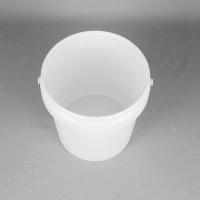 China Food Grade PP 1 Gallon Plastic Bucket with Lid - 17.3cm Diameter × 15.8cm Height, 3.8 Liter Capacity for sale
