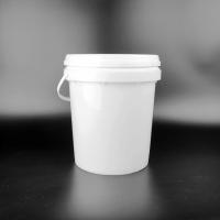 China 6kg Paint Plastic Packaging Drum with Lid Handle FAD Certified 6 Liter for sale