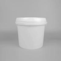 China 4L Plastic Food Bucket with Sealing Lid Food Grade PP Storage Container 19cm DIA for sale