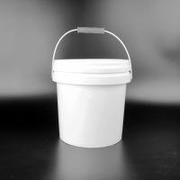 China 3L Food Grade PP Plastic Storage Buckets with Lids 16.4cm Diameter for Ice Cream and Food Storage for sale