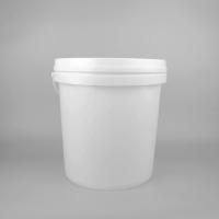 China PP Food Storage 5 Gallon Plastic Bucket with Lid Large Capacity 12.1x13.87 Inch for sale