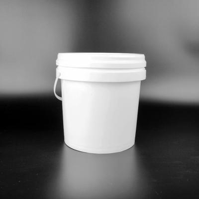 China 3L Food Grade PP Plastic Storage Buckets with Lids 16.4cm Diameter for Ice Cream and Food Storage for sale
