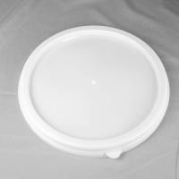 China White 4 Gallon Polypropylene Paint Bucket with Lid - 16L Capacity, 10.8