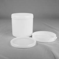 China PP/HDPE Chemical Holding Tank 0.2L to 35L Round Chemical Storage Bucket with Lid and Handle for sale