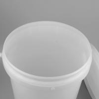 China 5 Gallon 20L Food Grade Plastic Square Bucket with Lid and Handle PP PE Custom Printing for sale