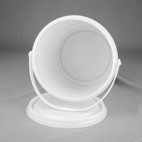 China Food Grade 16cm Diameter 1 Gallon Paint Bucket with Lid - 3.5L Capacity PP/PE Plastic Pail for sale