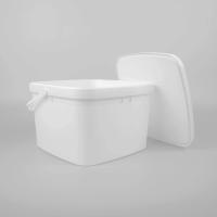 China ISO9001 BPA Free Transparent Plastic Bucket 3L Capacity 19.5cm Diameter PP Material For Water Storage for sale