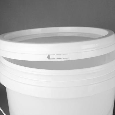 China Food Grade Plastic Round Buckets 1L-5L UV Resistant BPA Free with Lid for sale