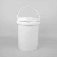 China Jieming 1.2KG Plastic Paint Pail with Lid 30cm Heat Resistant Bucket 1L-20L for sale