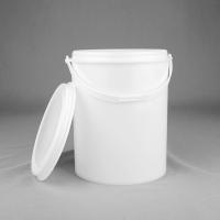 China 1 Gallon Plastic Paint Bucket 3.5L Capacity with 16cm Diameter - Food Grade PP/PE Material for sale