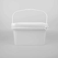 China ISO9001 Approval 5L Plastic Toy Buckets With Handles And Lids for sale