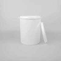 China Round Food Grade Pail UV Resistant 1L to 5L BPA Free with Lid for B2B Buyers for sale