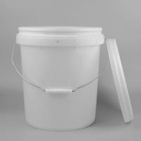 China Round Handle Food Grade Buckets BPA Free for sale