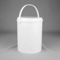 China Food Grade 16cm Diameter 1 Gallon Paint Bucket with Lid - 3.5L Capacity PP/PE Plastic Pail for sale