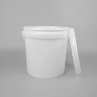China FDA Approved Clear Plastic Paint Pails 1 Litre Food Grade Bucket with Lid for sale