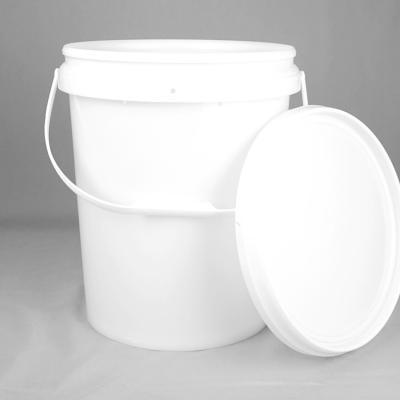 China ISO9001 19 Liter 5 Gallon Plastic Buckets for Chemical Industry | 28cm Diameter PP/PE Material for sale