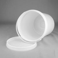 China Food Grade Bucket with Lid and Handle 2L HDPE PP BPA Free Food Container for sale