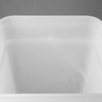 China PP Square Plastic Bucket 10L Impact Resistant Food Grade 100% Raw Materials for sale