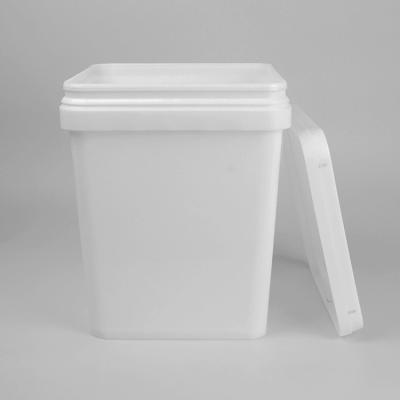 China Food Grade PP Square Plastic Bucket 5L-20L for sale
