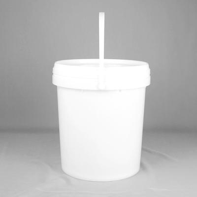 China 28cm Diameter 17L Plastic Paint Bucket with Lid - Food Grade PP Material for Paint, Food and Liquid Storage for sale