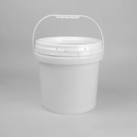 China 9L Transparent Plastic Bucket Food Grade PP Eco Friendly Packaging 26cm DIA for sale
