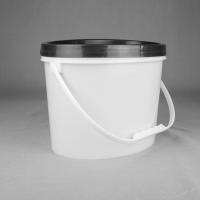 China FDA Approved 5L Plastic Bucket with Lid - 25×19×18cm Food Grade PP Container for Industrial Use for sale