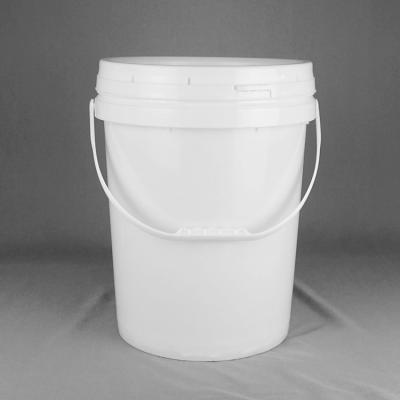 China 18L 20L Food Grade Leak Proof Bucket 5 Gallon PP PE Plastic Pail with Lid for sale