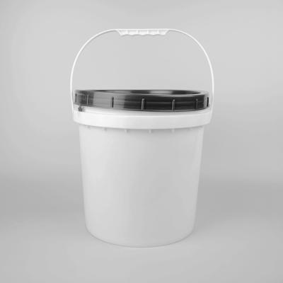 China 8L Heavy Duty Food Grade PP Tool Storage Bucket 24.3cm DIA for sale