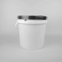 China 8L Food Grade Plastic Bucket with Screw Lid - 25cm Height PP Container for Seafood Packaging for sale