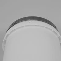 China 8L Food Grade PP Screw Lid Storage Bucket 24.3cm DIA Heavy Duty for sale