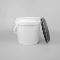 China 8L 25cm Height Plastic Toy Bucket with Screw Lid Custom Color Food Grade PP for sale