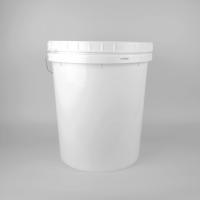 China Food Grade PP Transparent Plastic Bucket 1L to 20L Heat Transfer Printing for sale