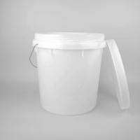 China 20 Liter Custom Printed Coating Bucket 5 Gallon HDPE PP Pail for Paint for sale