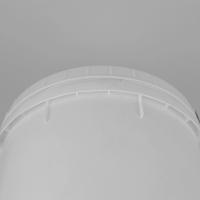 China Food Grade PP Transparent Plastic Bucket 32cm DIA 30L for Pet Food Storage for sale