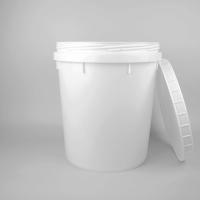 China 20 Liter Custom Printed Coating Bucket 5 Gallon HDPE PP Pail for Paint for sale