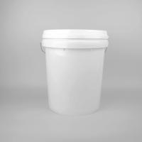 China 19L 5 Gallon Plastic Paint Bucket with Handle & Lid - 11.4