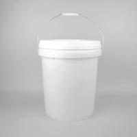 China 29cm Diameter 19L Plastic Oil Bucket with Custom Color Options - 5 Gallon Capacity Industrial Container for sale
