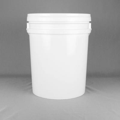 China Food Grade 25L Plastic Buckets with Metal Handle 32x29x38cm PP/HDPE Material for Industrial Use for sale