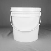 China Thermal Transfer Clear 5 Gallon Plastic Pails 20L Plastic Buckets With Lids for sale
