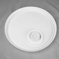 China PP HDPE 5 Gallon Plastic Buckets 20 Liter White Color Industrial Bucket for sale