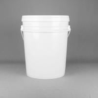 China 18L Plastic Paint Pail with Lid and Handle - 28×26×34cm FDA-Approved PP Container for Industrial Use for sale
