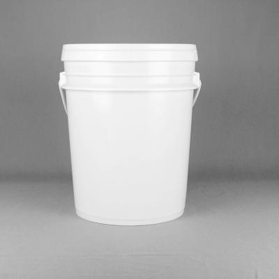 China 18L Plastic Paint Pail with Lid and Handle - 28×26×34cm FDA-Approved PP Container for Industrial Use for sale