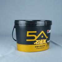 China 5L Oval Plastic Paint Bucket 30L Capacity with Lid and Handle - PP/HDPE Material for Industrial Packaging for sale