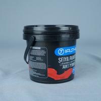 China 1 Liter Clear Plastic Buckets With Lids - 12.3cm x 12cm Food Grade PP Container With Screen Printing Options for sale