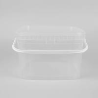 China 20cm Clear Plastic Ice Bucket 3L Food Grade Leakproof Pail for sale