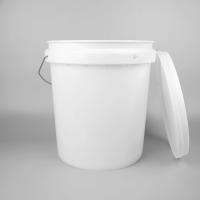 China 13L Plastic Pail Bucket for Food Paint Adhesive Industrial Packaging for sale