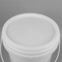 China 13L Plastic Pail Bucket for Food Paint Adhesive Industrial Packaging for sale