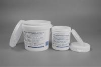 China 1L Food Grade Plastic Bucket 12.3cm x 12cm White PP Paint Pail with Custom Printing for sale