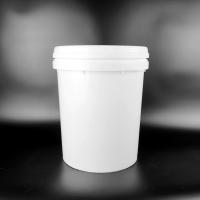 China ISO9001 Certified 20L Lubricant Bucket with Spout Lid - 29x26x37cm PP Container for Machine Oil for sale